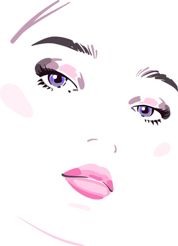 Beautiful Woman Face | Jiffy Designs