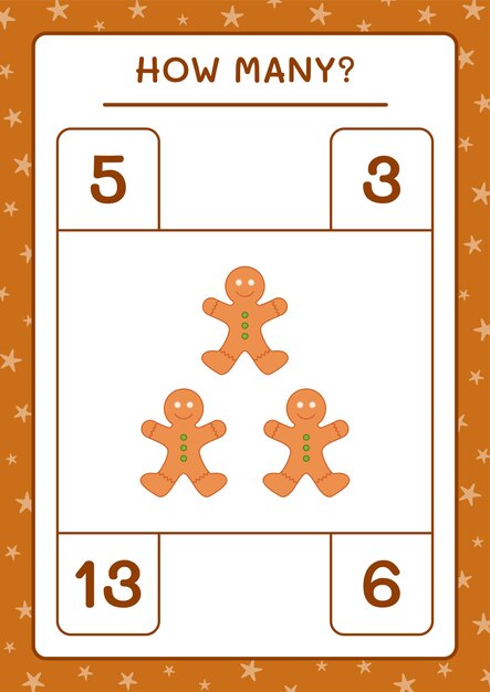 Counting Gingerbread Men: A Festive Math Activity | Jiffy Designs