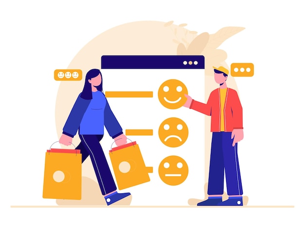 Customers Interacting with Mood Emoji Feedback System | Jiffy Designs