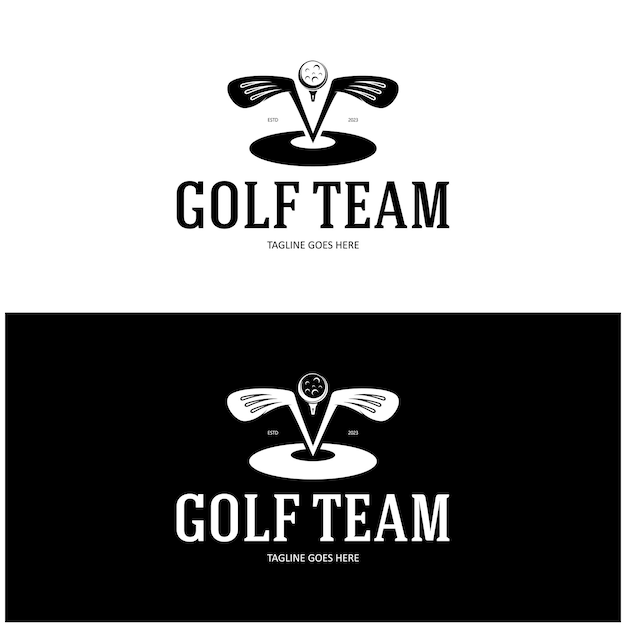 Sleek and Sophisticated Golf Team Logo Design | Jiffy Designs