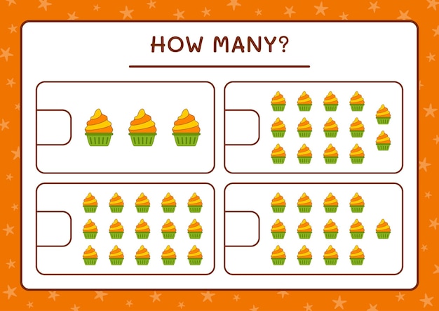 Vibrant Cupcake Counting Activity for Kids | Jiffy Designs