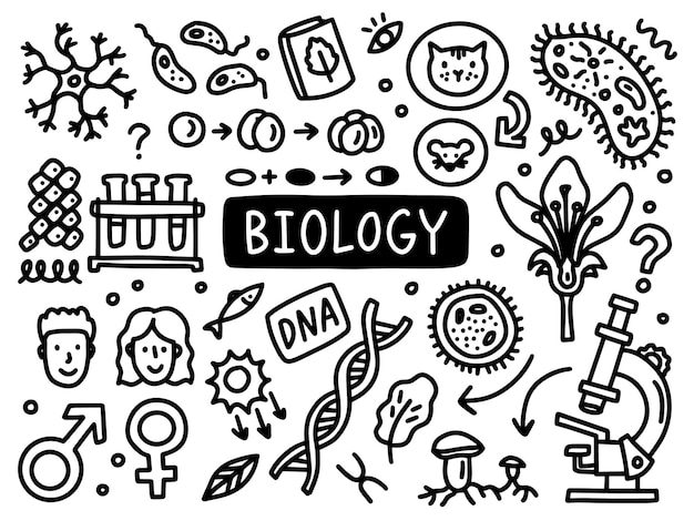 Whimsical Symbols of the Biological Sciences | Jiffy Designs