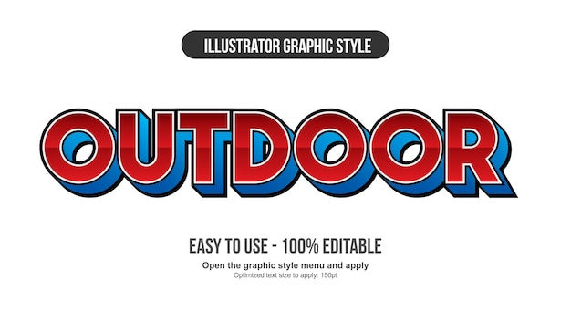 Vibrant Outdoor Adventure Lettering in Retro Graphic Style | Jiffy Designs