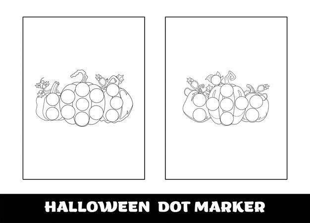 Spooky Halloween Dot Marker Collection | Jiffy Designs