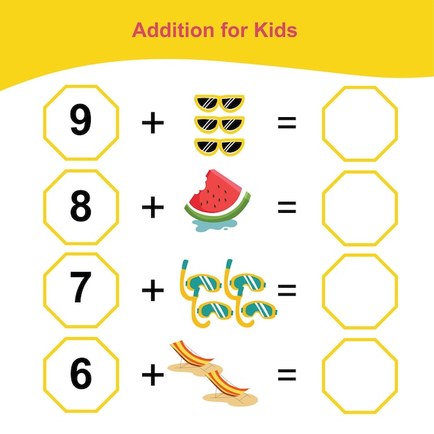 Engaging Addition Exercises for Young Learners | Jiffy Designs
