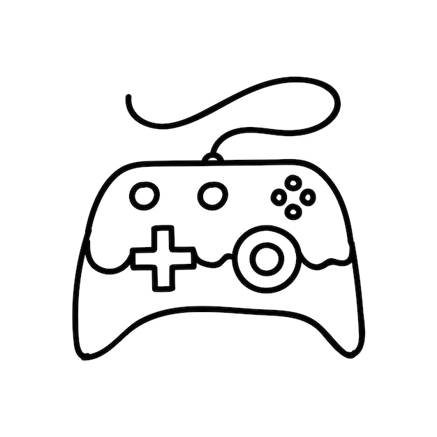 Minimalist Outline of Retro Gaming Controller | Jiffy Designs