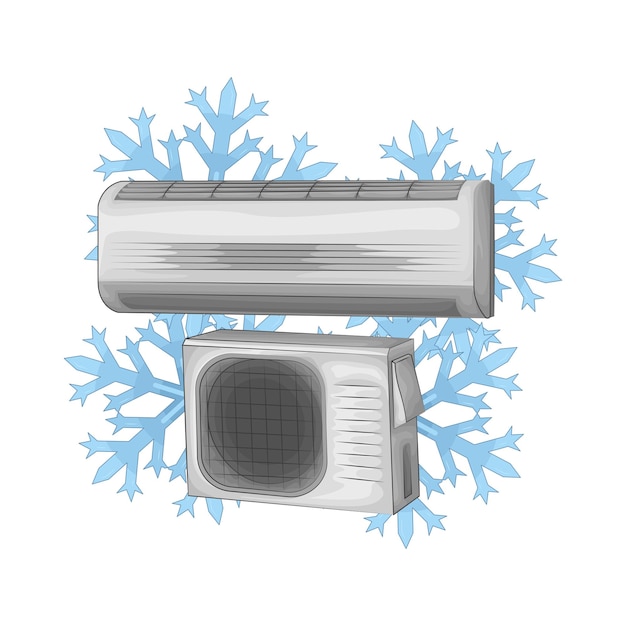 Efficient Cooling System with Icy Snowflake Accents | Jiffy Designs