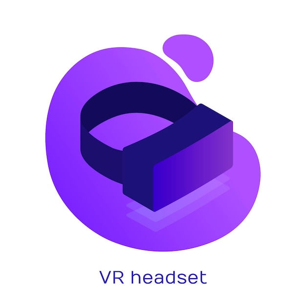 Immersive Virtual Reality Headset in Vibrant Purple Tones | Jiffy Designs