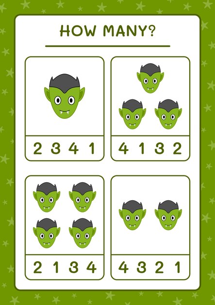 Counting Friendly Green Monsters in Fun Math Activity | Jiffy Designs