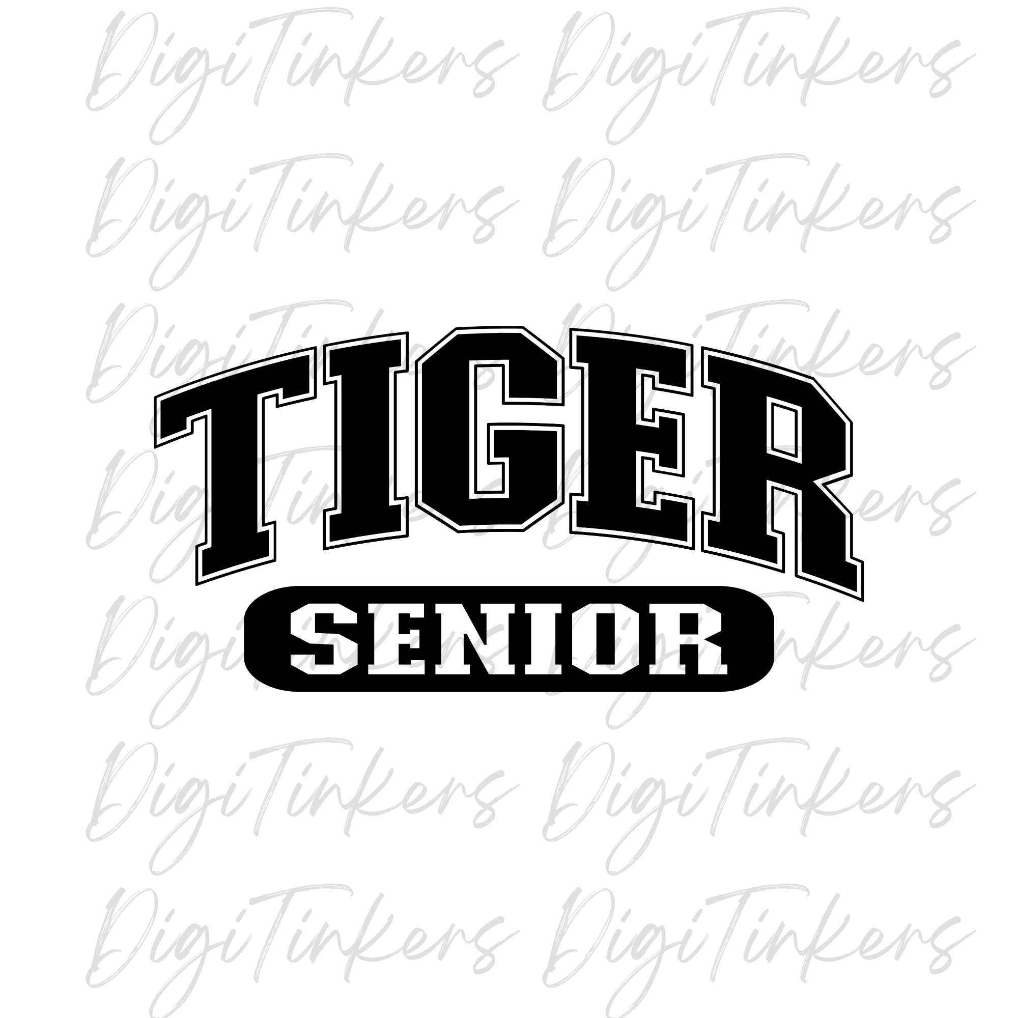 Collegiate Varsity Tiger Shirt Senior Night Graduation Gift, High ...