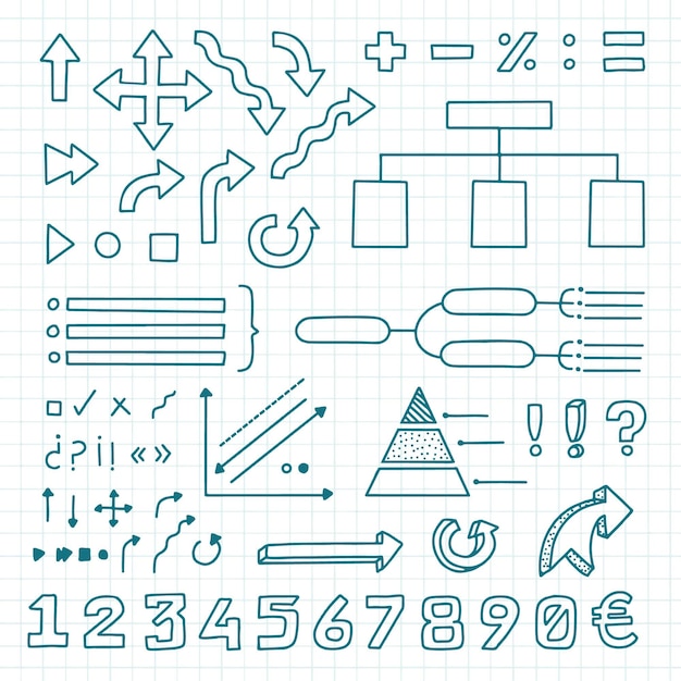 Diverse Collection of Versatile Vector Symbols and Shapes | Jiffy Designs
