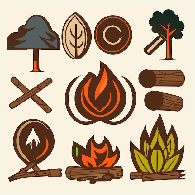 Rustic Nature-Inspired Symbols and Elements Collection | Jiffy Designs