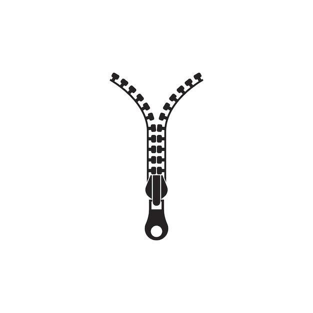 Stylized Zipper Icon with Checkered Pattern Design | Jiffy Designs