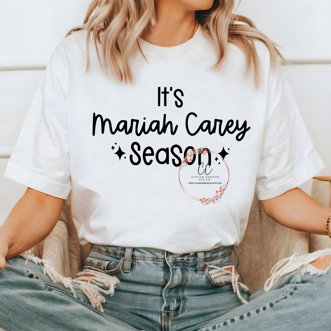 It's Mariah Carey Season Svg, Christmas Svg, Holiday Svg, Christmas ...