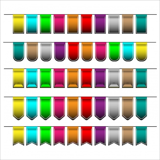 Vibrant Gradient Banners in Diverse Hues and Tones | Jiffy Designs