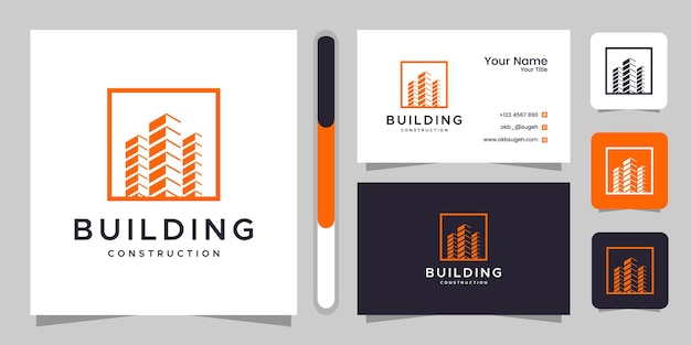 Striking Architectural Structures: Building Construction Logo Design ...