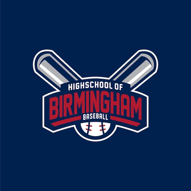 Iconic Highschool Baseball Logo for Birmingham | Jiffy Designs