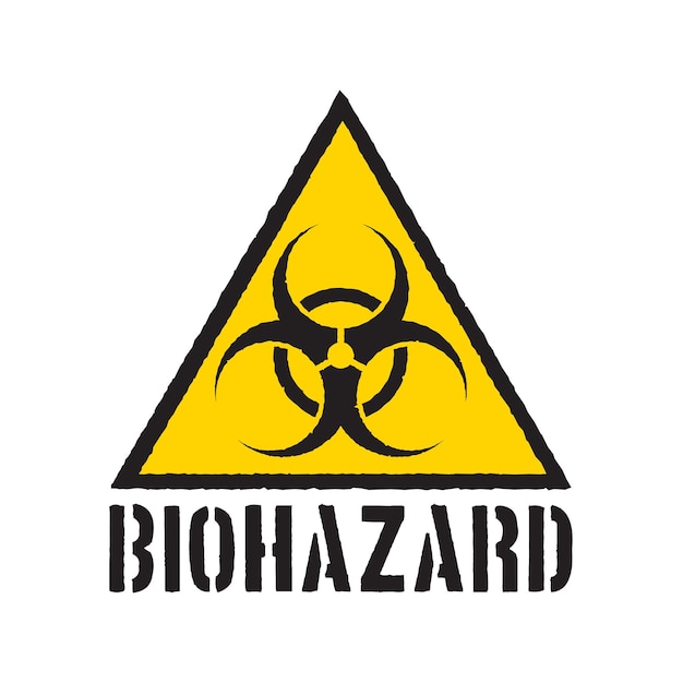Striking Biohazard Symbol Warns of Potential Dangers | Jiffy Designs