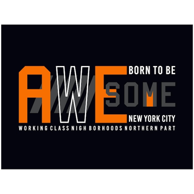 Gritty Typography Celebrating Working Class Pride in NYC | Jiffy Designs