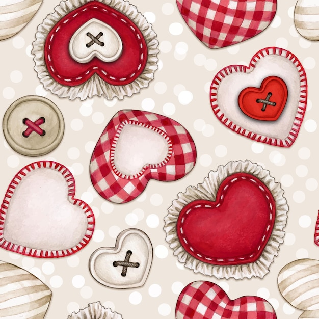 Charming Heart-Shaped Textile Collection with Playful Patterns | Jiffy ...