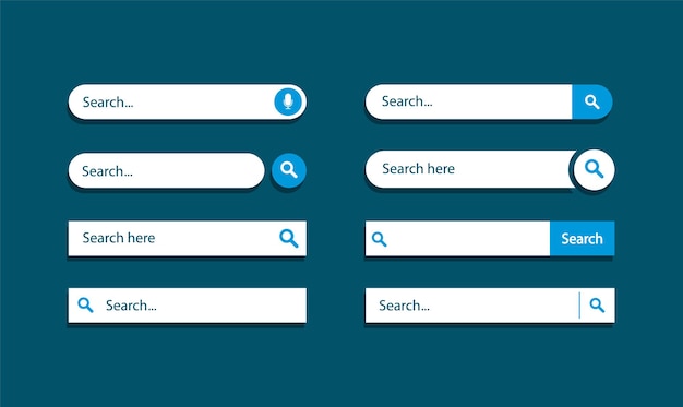 Diverse Collection of Versatile Search Bar Designs | Jiffy Designs