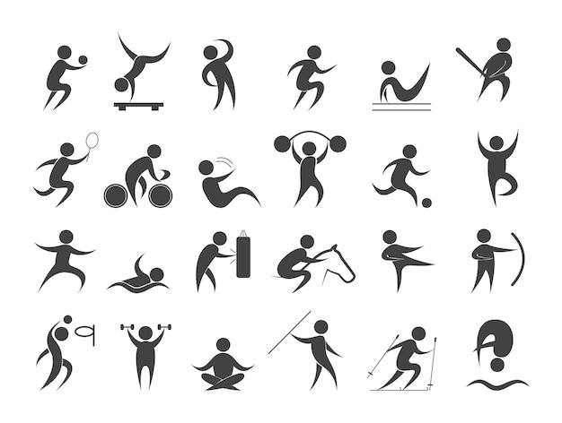 Diverse Collection of Versatile Pictogram Icons for Various ...