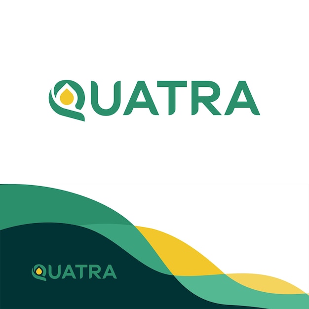 Vibrant Quatra Logo with Overlapping Geometric Shapes | Jiffy Designs