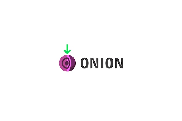 Vibrant Onion Illustration with Minimalist Typography | Jiffy Designs