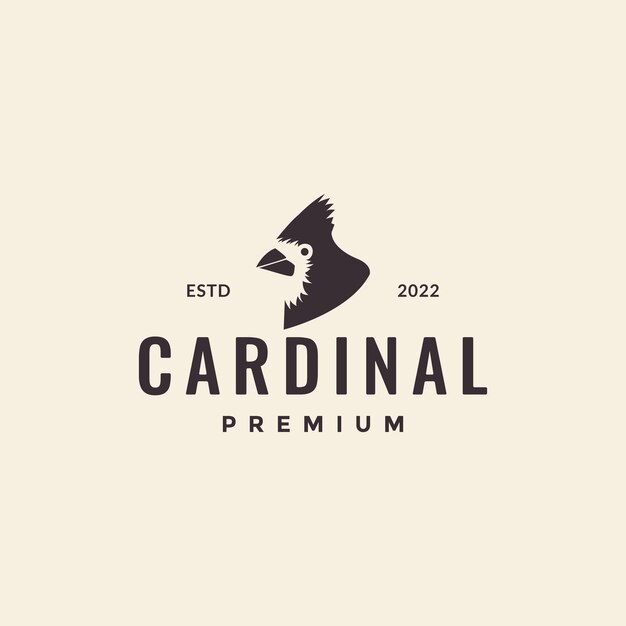 Majestic Cardinal Bird Emblem for Premium Branding | Jiffy Designs