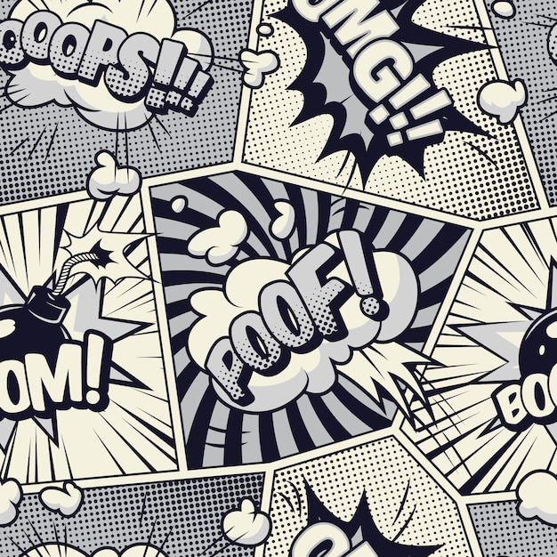 Vibrant Collection of Retro Comic Book Inspired Graphics | Jiffy Designs