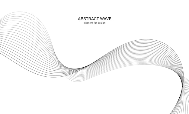 Captivating Curves: Elegant Abstract Wave Design | Jiffy Designs