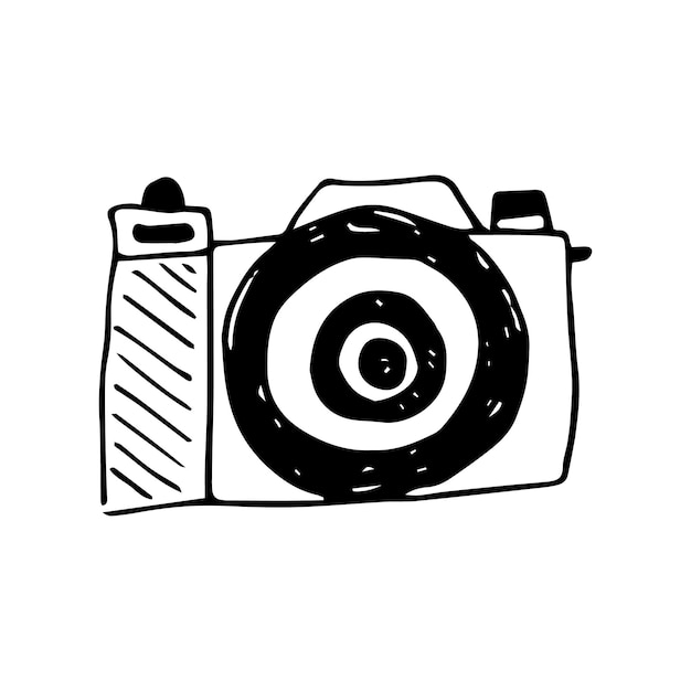 Stylized Monochrome Camera with Distinctive Lens Design | Jiffy Designs