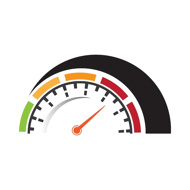 Vibrant Speedometer Dial Showcasing Performance Metrics | Jiffy Designs