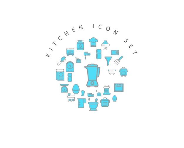 Comprehensive Collection of Versatile Kitchen Icons for Diverse ...