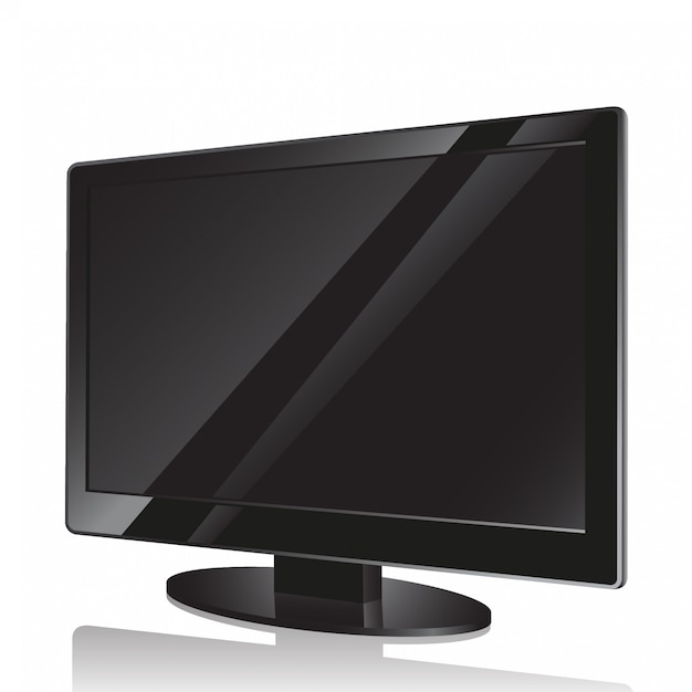 Sleek and Sophisticated Black Computer Monitor Display | Jiffy Designs