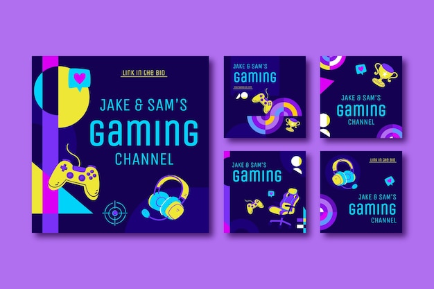 Jake & Sam's Vibrant Gaming Channel Showcases Diverse Collection ...
