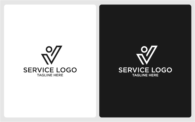 Sleek and Minimalist Service Provider Logo Design | Jiffy Designs