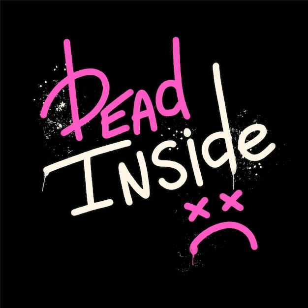 Vibrant Graffiti-Inspired Text with Sad Emoji Graphic | Jiffy Designs