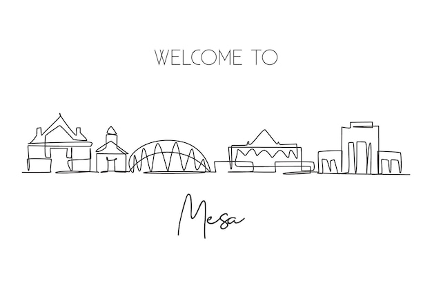 Iconic Skyline of Mesa, Arizona Welcomes Visitors | Jiffy Designs