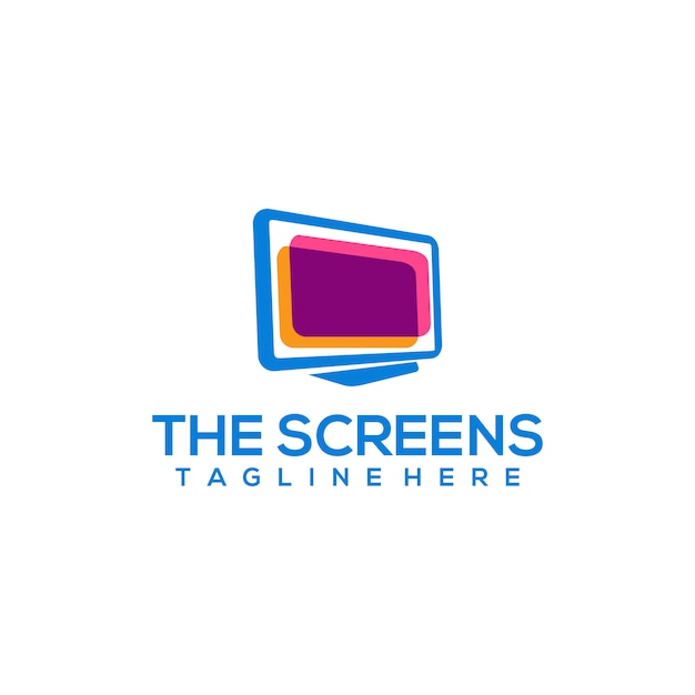 Vibrant Screens: Layered Shapes in Bold Primary Colors | Jiffy Designs