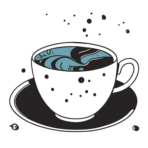 Captivating Cosmic Coffee Cup: A Celestial Delight | Jiffy Designs