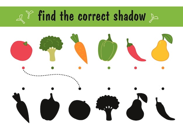 Discover the Matching Shadows of Vibrant Fruits and Veggies | Jiffy Designs