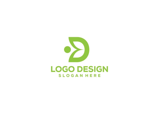 Vibrant Green Leaf-Inspired Minimalist Logo Design | Jiffy Designs