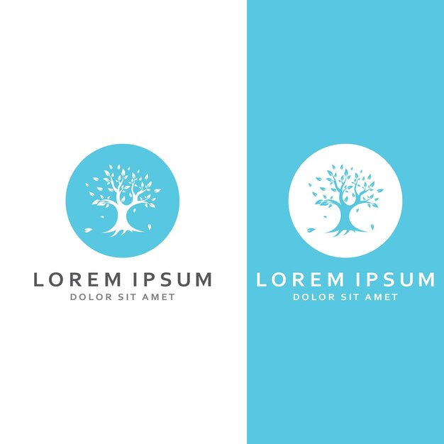 Elegant Minimalist Tree Logos for Versatile Branding | Jiffy Designs