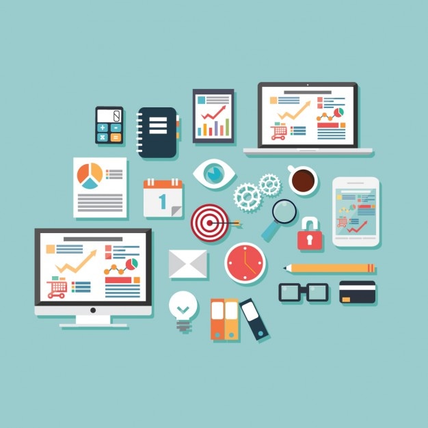 Vibrant Collection of Digital Marketing Graphics and Icons | Jiffy Designs