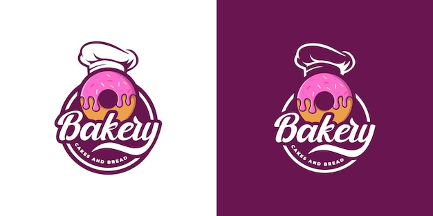 Delightful Bakery Logo with Dripping Donut Delight | Jiffy Designs