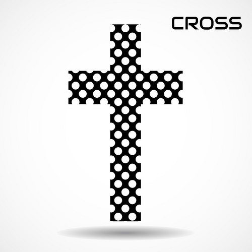 Creative Cross. Christian Symbol. Vector Illustration | Jiffy Designs