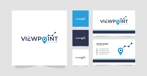 Viewpoint Logo and Brand Identity Design Elements | Jiffy Designs