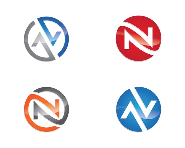 Vibrant Circular Logos with Overlapping Letter Designs | Jiffy Designs