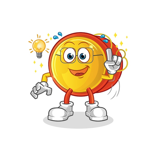 Cheerful Smiley Face Mascot with Bright Ideas | Jiffy Designs